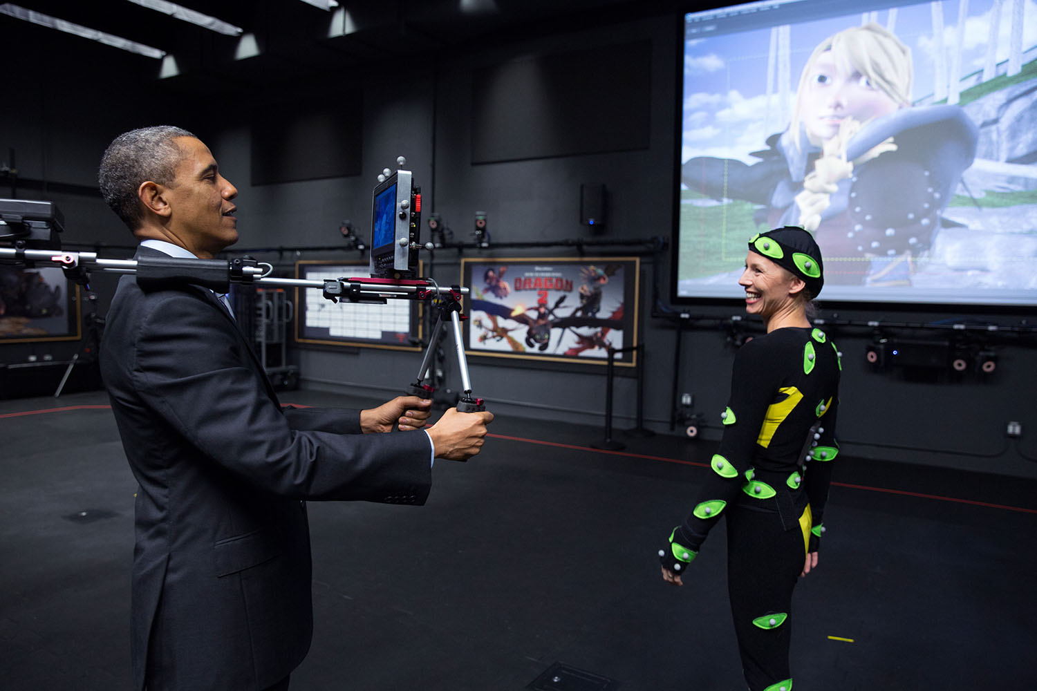 文件:Barack Obama, How to Train Your Dragon 2, DreamWorks Animation, 2013 ...