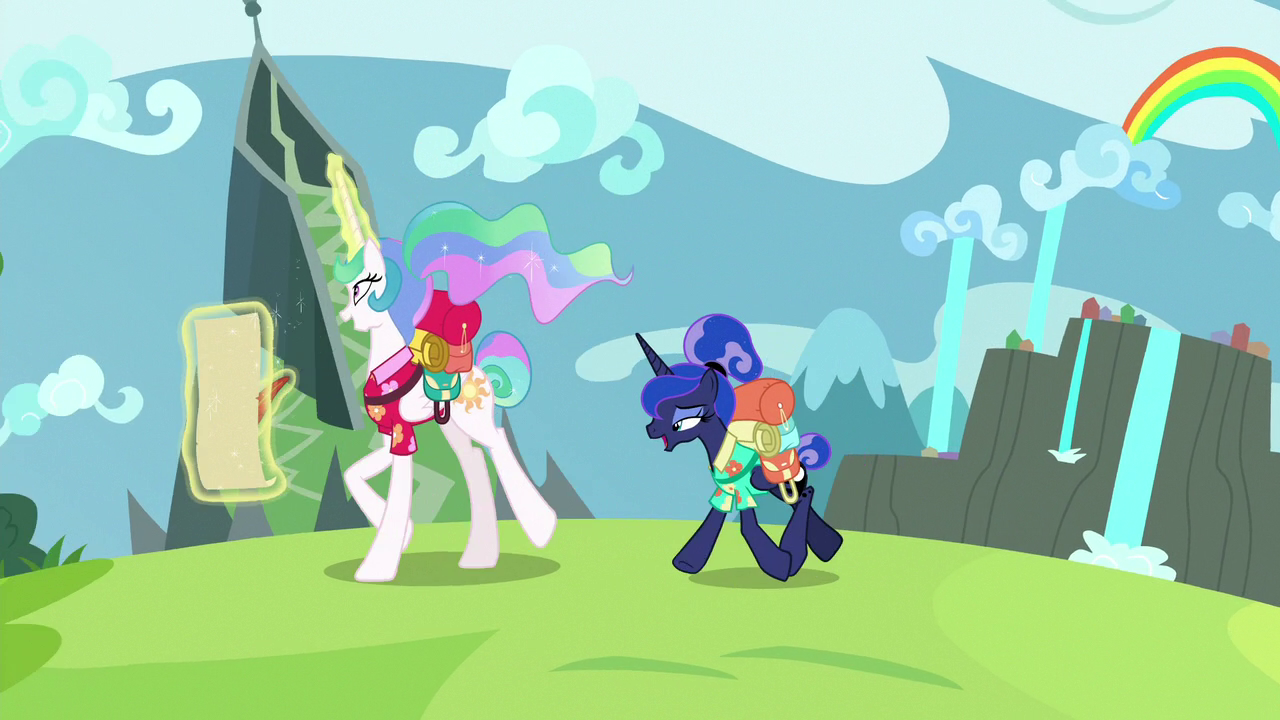 文件:Princesses pass Rainbow Falls and Mt. Aris S9E13.png - 小马中文维基 | MLP ...
