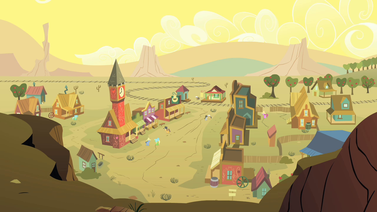 文件:Appleloosa Overview S1E21.png - 小马中文维基 | MLP中文维基 | 我的小马驹：友谊就是魔法中文维基 ...