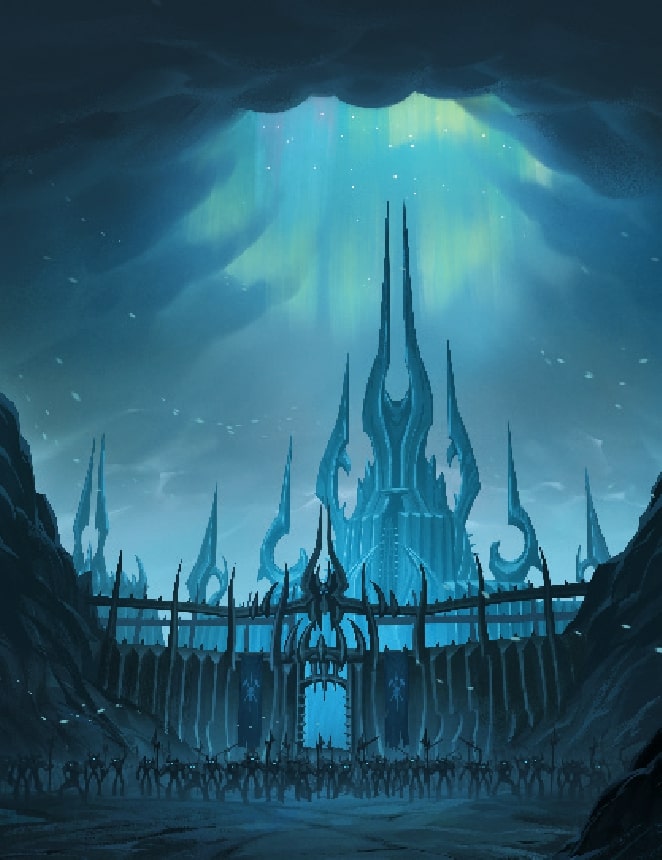文件:Exploring Azeroth Northrend - Icecrown.jpg - 魔兽世界中文维基，自由编辑的魔兽资料库 - 灰 ...