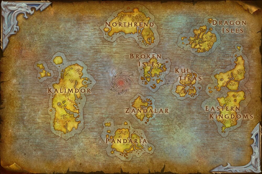 文件:WorldMap-World.jpg - 魔兽世界中文维基，自由编辑的魔兽资料库 - 灰机wiki - 北京嘉闻杰诺网络科技有限公司