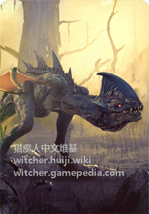 叉尾龙(昆特牌) - 猎魔人中文维基 | 獵魔士中文維基 | 巫师狩魔猎人攻略资料站 | The Witcher | Wiedźmin - 灰 ...
